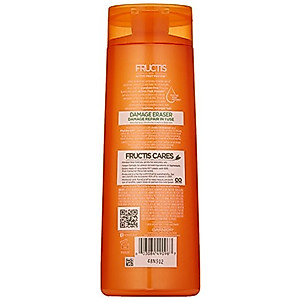Garnier Fructis Damage Eraser Shampoo, Distressed, Damaged Hair, 12.5 fl. oz.