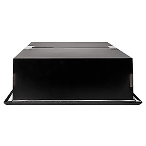 ALFI brand ABNC1224-BLA Shower Niche, Black Matte