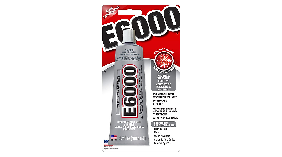 E-6000 Multi-Purpose Adhesive - 12 Pack, 3.7 oz