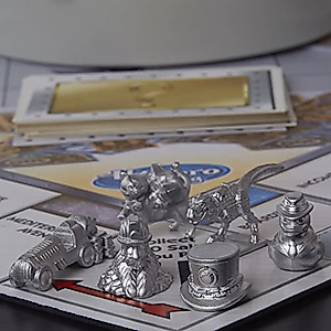 Monopoly Secret Vault Board Game for Kids Ages 8 and Up, Family Board Game for 2-6 Players, Includes Vault