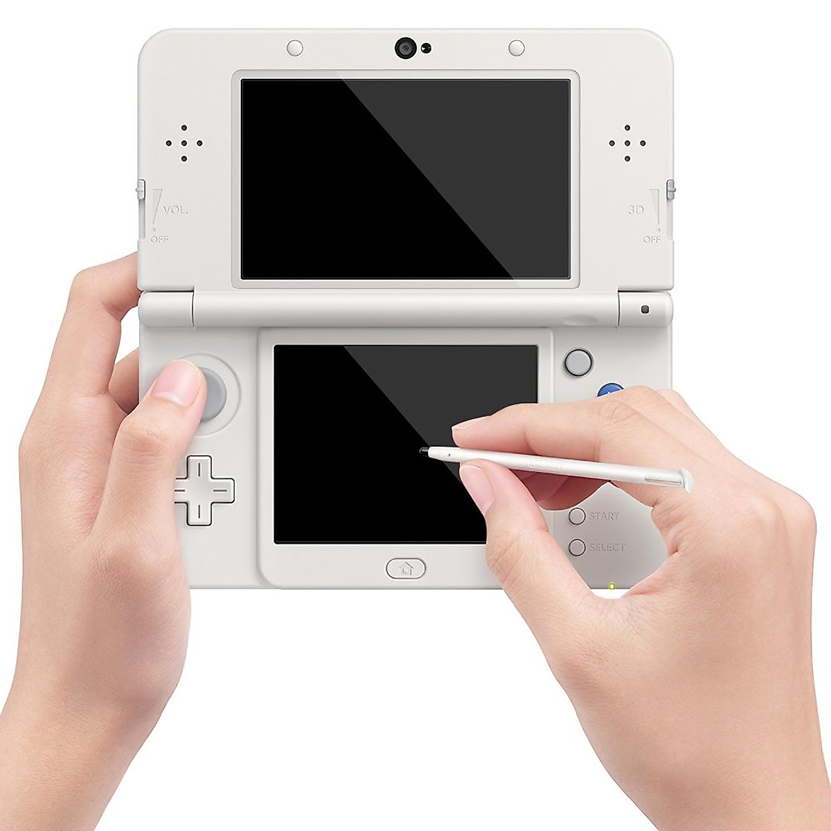 Screen Protector Compatible Nintendo New 3DS, AFUNTA 2 Pack (4 Pcs) Tempered Glass for Top Screen and HD Clear PET Film for Bottom Screen Accessory