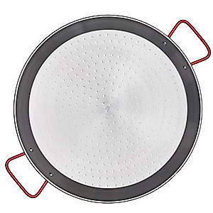 Garcima 16-Inch Carbon Steel Paella Pan, 40cm