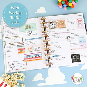 Happy Planner Disney Pixar 2023 Daily Planner for Jan. 2023–Dec. 2023, 12-Month Daily, Weekly, and Monthly Planner, Bright Year Vertical Layout, Big Size, 11 Inches by 8 1/2 Inches