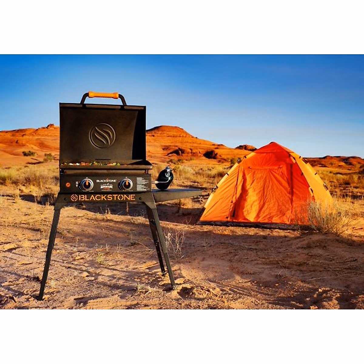 B.stone Adventure Ready 22" Griddle with Stand and Adapter Hose