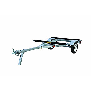 Ruff-Sport Trailer - Galvanized Finish for Kayak, Bicycle, and SUP