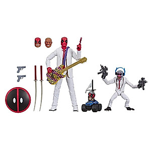 Marvel Comics 80th Anniversary Legends Series 6"-Scale Vintage Comic-Inspired Deadpool & Hit-Monkey Collectible Action Figure 2 Pack