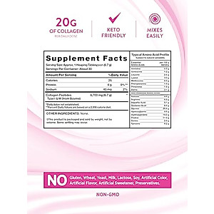Nature's Truth Collagen Powder | 7 oz | Type I and III | Grass Fed, Paleo and Keto Friendly Collagen Peptides | Unflavored | Non-GMO and Gluten Free Supplement