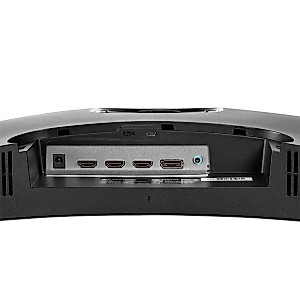 Monoprice Zero-G Curved Gaming Monitor - 27 Inch - Black, 1500R, QHD, 2560x1440p, 144Hz, 4ms GTG, DisplayHDR 400, AMD FreeSync, VA