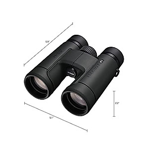 Nikon PROSTAFF P7 10x42 Binocular | Waterproof, fogproof, Rubber-Armored Full-Size Binocular, Oil & Water Repellent Coating & Locking Diopter | Official Nikon USA Model
