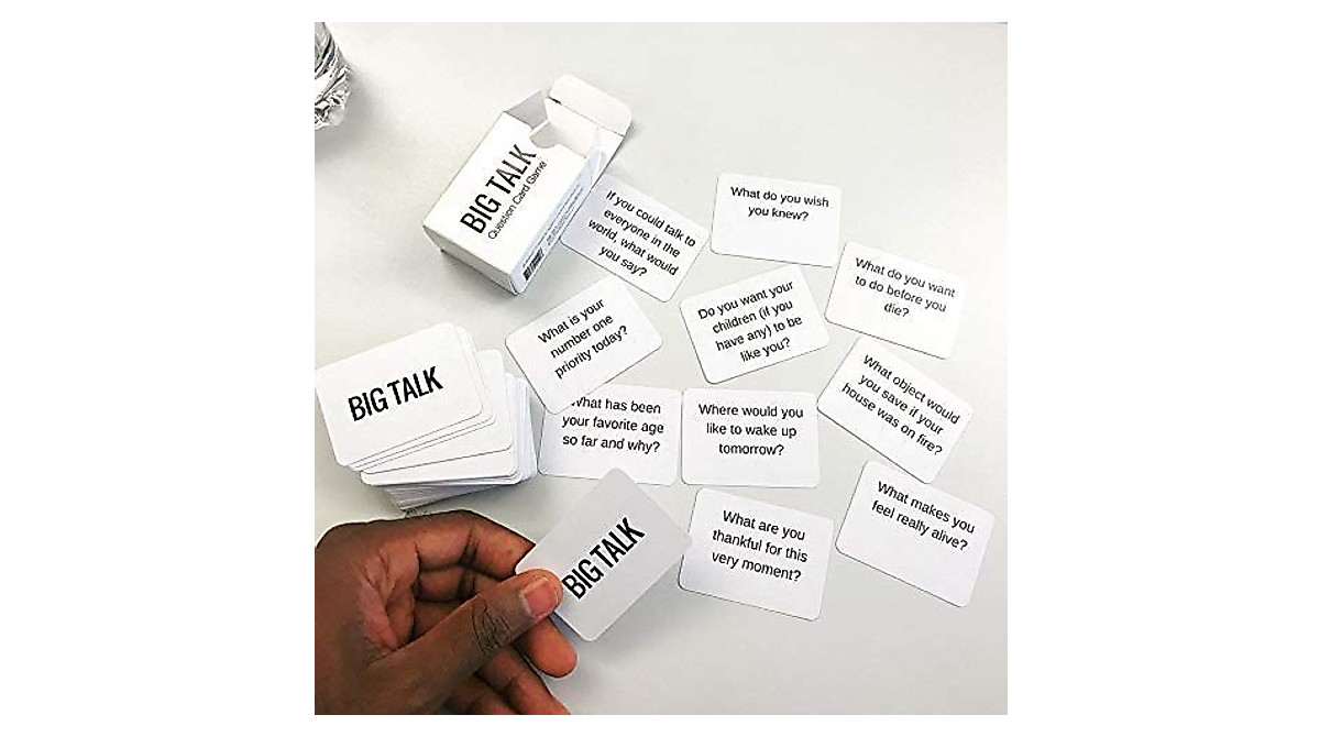 BIG TALK Card Game: Skip Small Talk, Connect Meaningfully