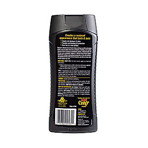 Meguiar's Ultimate Black Plastic Restorer - Restores Black Plastic & Faded Trim Pieces While Adding Durability & UV Protection - 12 Oz