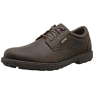Rockport Men's Storm Surge Water Proof Plain Toe Oxford Tan 9 M (D)-9 M