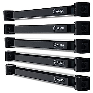 The Cosmic tool organizers and storage rack system – Magnetic tool holder 5 Pack, Mop and broom holder 3 Pack and Power tool organizer to take care of your garage organization needs