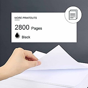 DRAWN TN-350 Toner Cartridge Compatible TN350 Toner Replacement for Brother DCP-7010 7020 7025 MFC-7220 7225 7820 7420 7820N HL-2040 2040N 2070N 2030 2040R Printer, 1-Pack Black