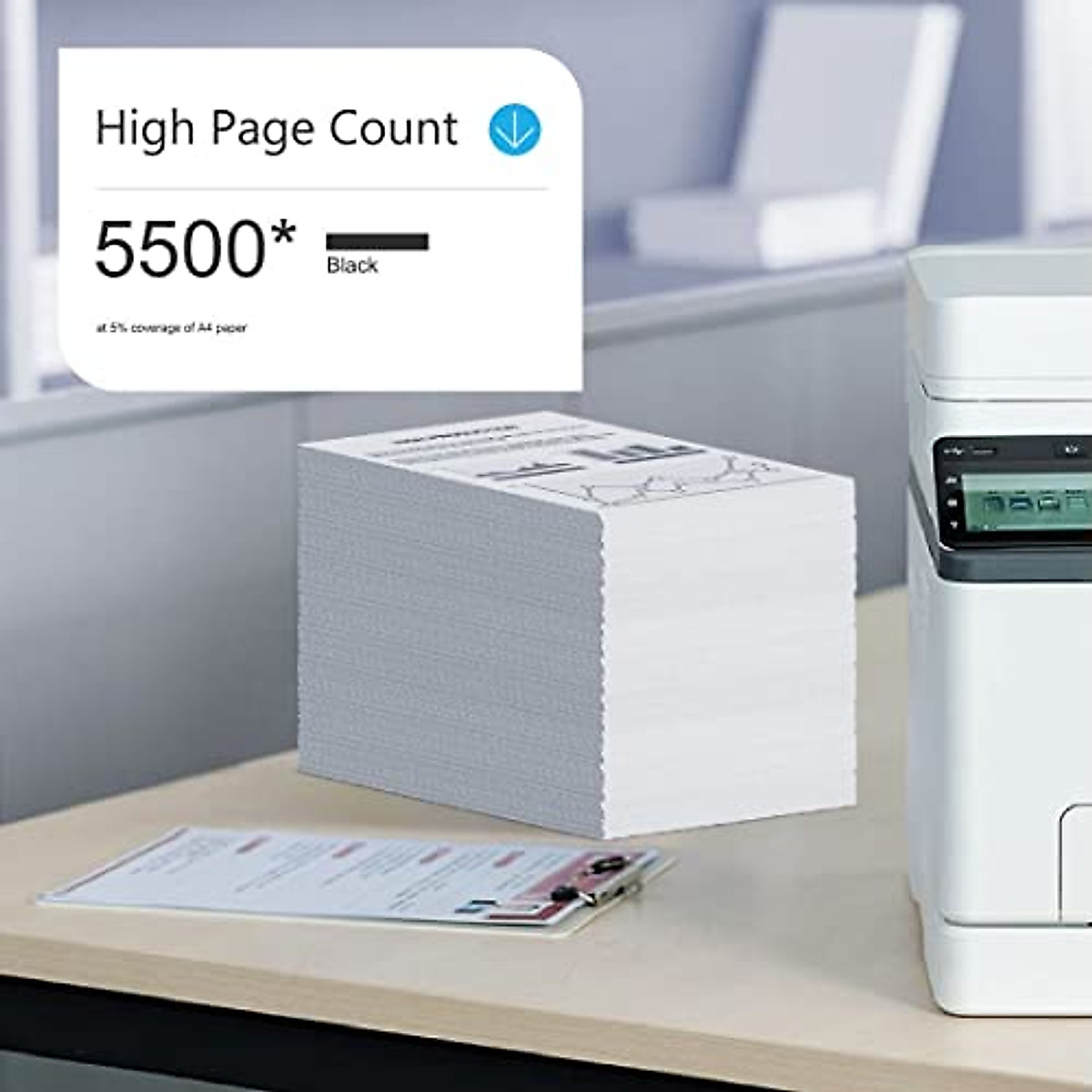 Workcentre 3315 3325 Toner Cartridge - UOTY 1 Pack Black High Capacity 106R02311 Toner Replacement for Xerox WorkCentre 3315 3325 3315DN 3325DN 3325DNI Printer