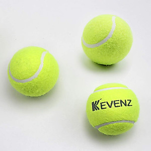 KEVENZ 6-Pack Pressurized Tennis Ball, 2 Cans with Seal Design,Advanced All Courts Balls,Highly Elasticity, More Durable, Good for Beginner Training Ball