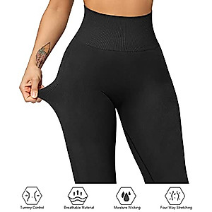 Scrunch Butt Lifting Seamless Leggings for Women Tummy Control High Waisted Vital Yoga Pants Gym Workout Legging Tights