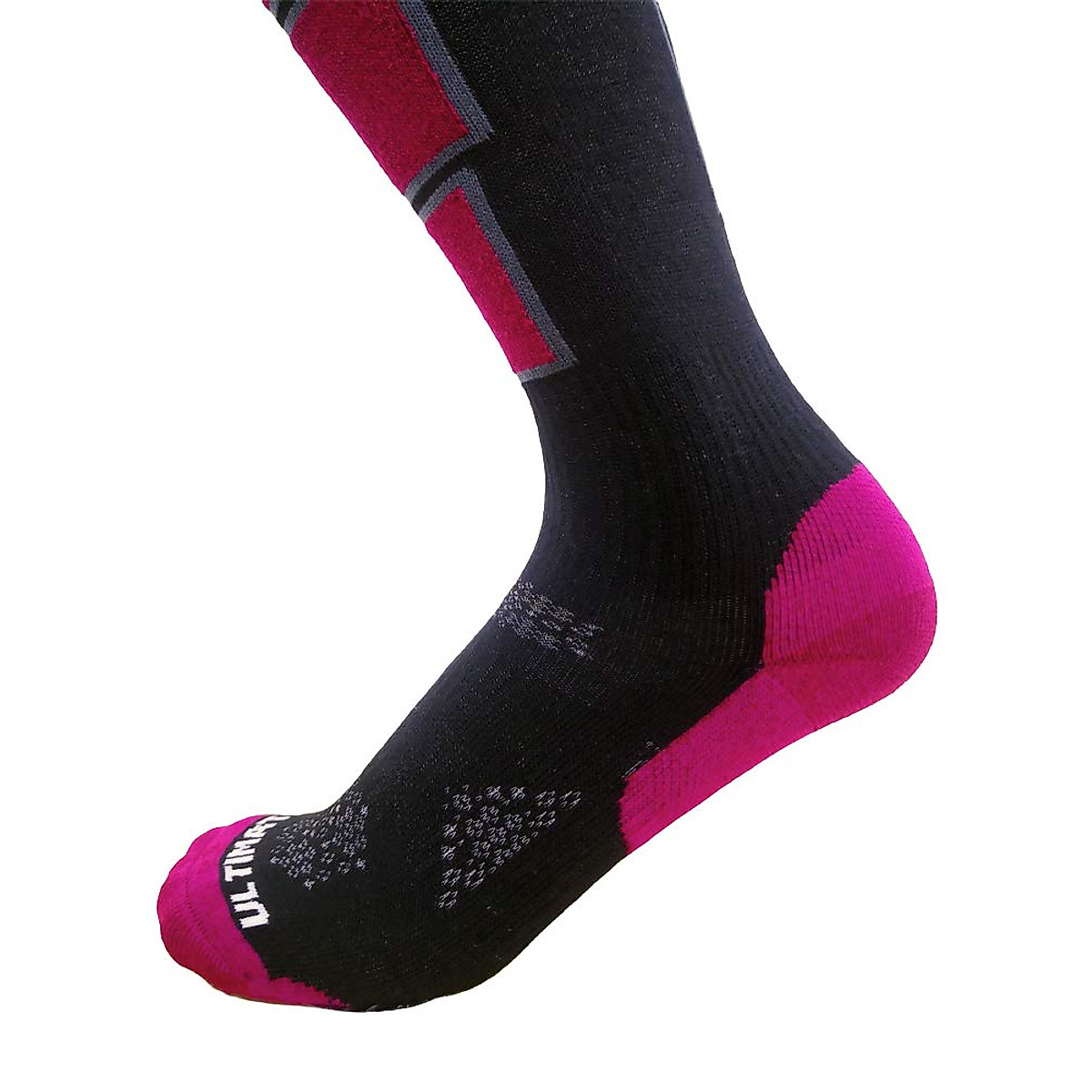 Ultimate Socks Womens Thermolite Ski Snowboard Warm Socks Raspberry Medium 7-9.5
