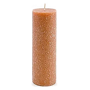 Root Candles Unscented Timberline Pillar Candle , 3 x 9-Inches, Rust