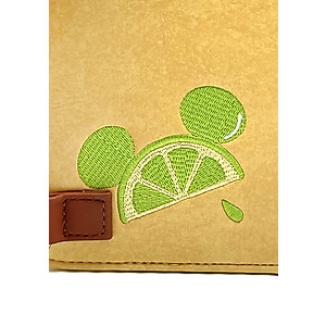 Loungefly X LASR Exclusive Disney Mickey Taco Convertible Mini Backpack Multicolor