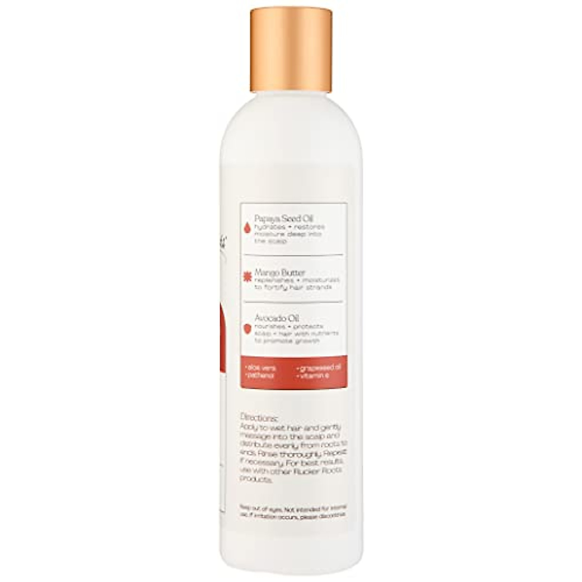 Rucker Roots Nourish + Restore Papaya & Mango Shampoo| Sulfate-Free| Cleansing| Repairs Damage|