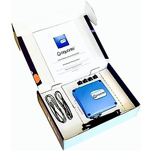 Aquanta Digital Water Heater Timer. Wifi Smart Water Heater Controller. Reduce Electricity Waste. Installs in Minutes, No Plumbing Required. For Electric Water Heater, Leak Sensor Included.