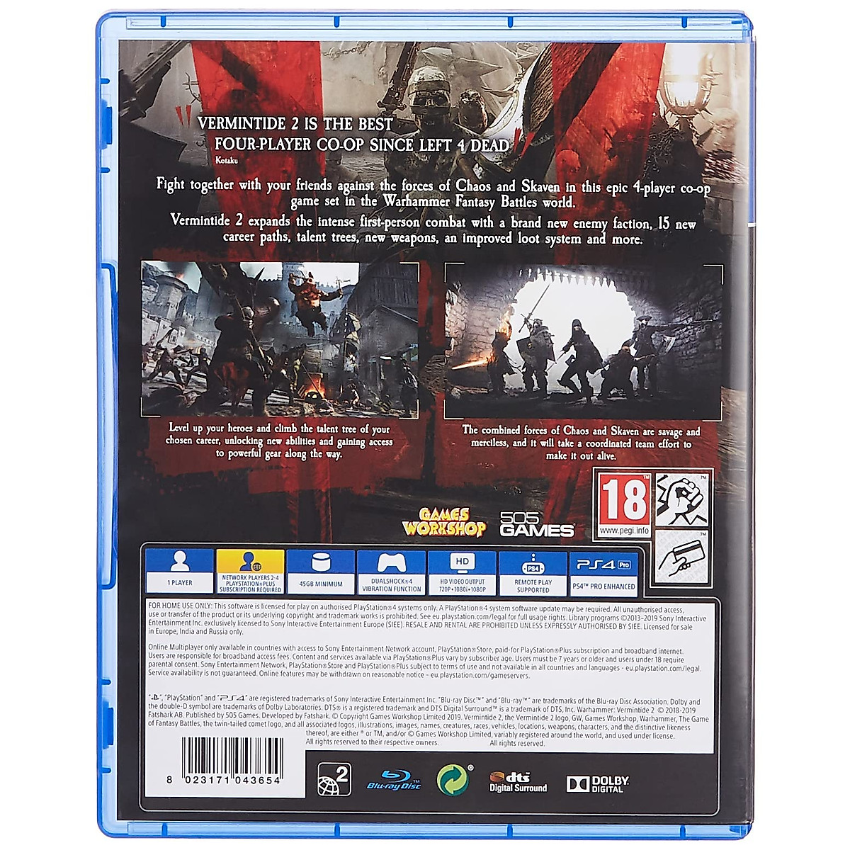 Warhammer Vermintide 2 Deluxe Edition, PS4