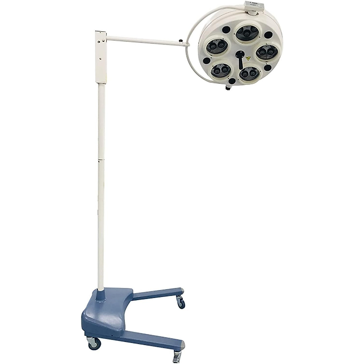 EustomA LED Shadowless Exam Light Floor Portable Mobile Lamp 25LED Bulbs 180°Rotation FKLED-5