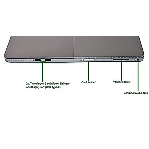 Dell Newest 10th Gen Latitude 7210 Tablet 2-in-1 PC Intel Core i7 1016U Processor 16GB Ram, 256GB Solid State Drive Dual Camera WiFi & Bluetooth Type C Port, Windows 11 Pro (Renewed)