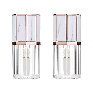 minkissy 5pcs Makeup Bottles Empty Lip Balm Tubes Clear Lipgloss Clear Lip Gloss Tube Lip Gloss Wand Tubes Lip Balm Containers Mini Lip Gloss Tubes Lip Tubes Lipstick Unique Travel
