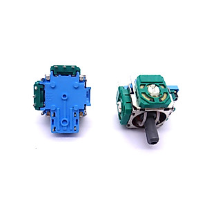 2X Internal 3D Analog Thumb Sticks Joystick Thumbstick Replacement Compatible with Sony PlayStation 5 PS5 Controller