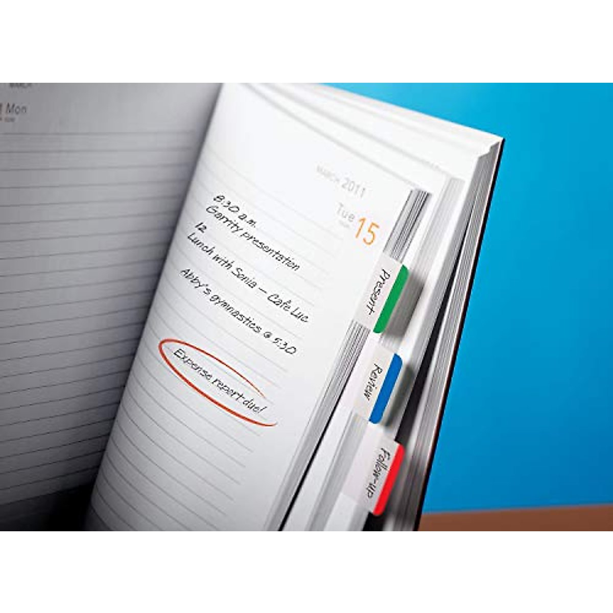Post-it Tabs Value Pack, Asst Primary Colors, 1 in and 2 in Sizes, 114 Tabs/Pack (686-VAD1)