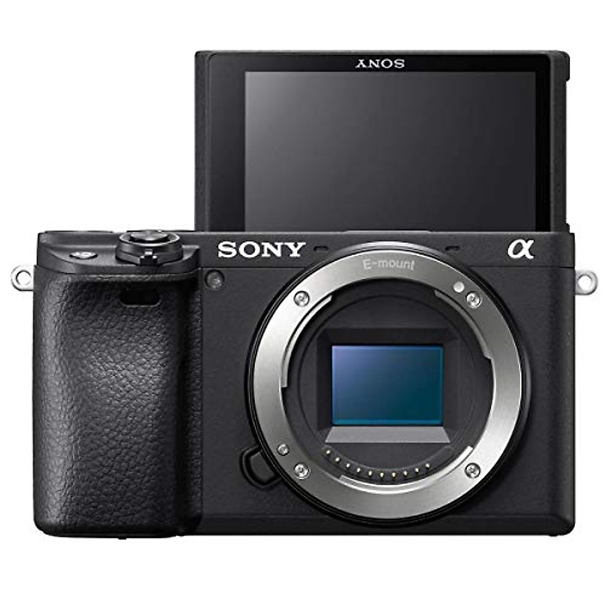 Sony Alpha a6400 24.2MP Mirrorless Digital Camera with 16-50mm f/3.5-5.6 OSS Lens, Bundle with Bag, Intervalometer, Filter Kit, Battery, Charger, 64GB SD Card + Case, Tripod, PC Software Kit + More