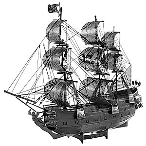 Fascinations Metal Earth Premium Series Black Pearl Black Version 3D Metal Model Kit
