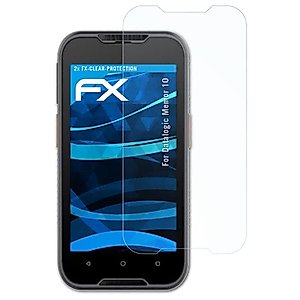 atFoliX Screen Protection Film compatible with Datalogic Memor 10 Screen Protector, ultra-clear FX Protective Film (2X)