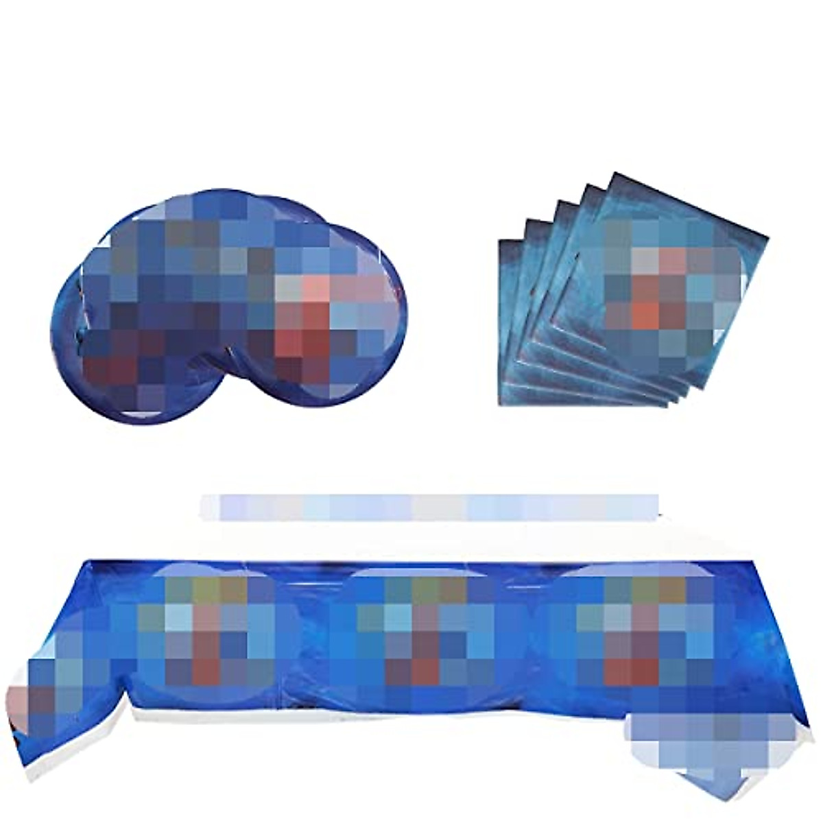 Nice Orange Spider Party Supplies, 20 Plates, 20 Napkins and 1 Tablecloth, Party Decorations