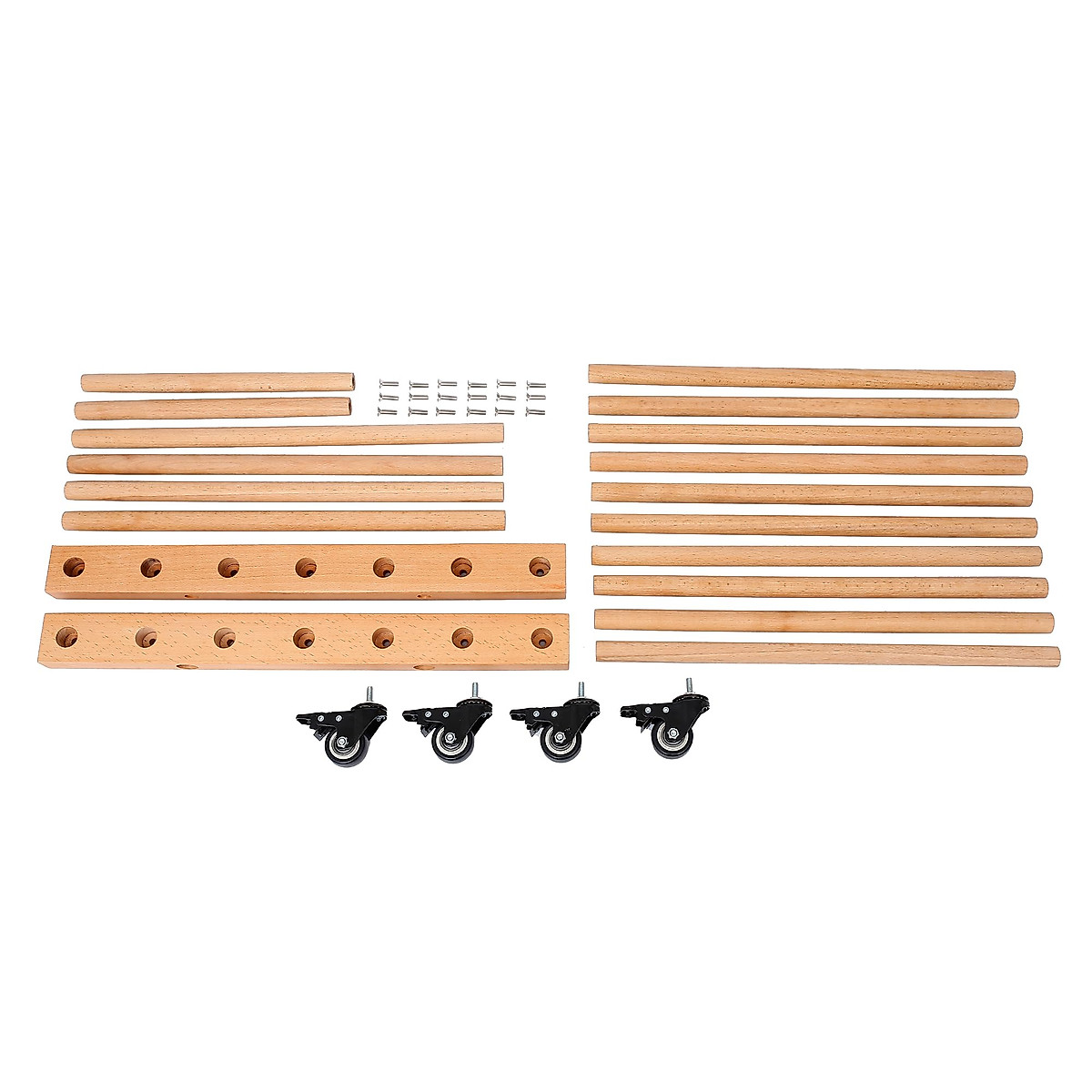 YIVIVEN Art Storage Rack with Wheels, Artwork Storage, Art Drying Rack, Art Canvas Storage, Drawing Board Storage Rack, Frame, Panel, Art Storage Organizer(11.8"x21.6"x19.5")