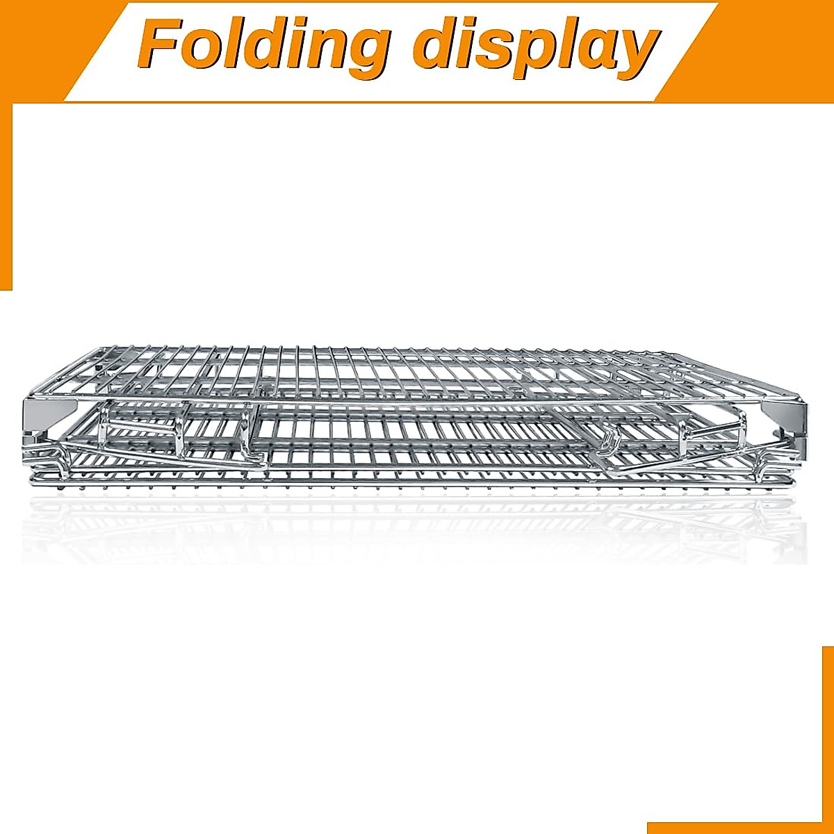 Jerky Racks for Barrel Style Pellet Grills, 21 inch 3 Tiered Foldable Sliding, 830 in² Cooking Space Expansion Accessory for Traeger, Pit Boss, Green Mountain, Camp Chef and More Smoker Grills