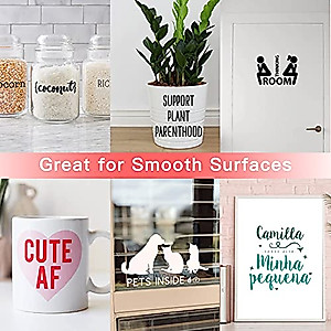 HTVRONT Transfer Tape for Vinyl - 12" X 120 ft w/Red Alignment Grid Transfer Paper for Cricut Adhesive Vinyl, Silhouette Cameo Vinyl Transfer Tape for Vinyl for Decals,Signs, Windows, Stickers