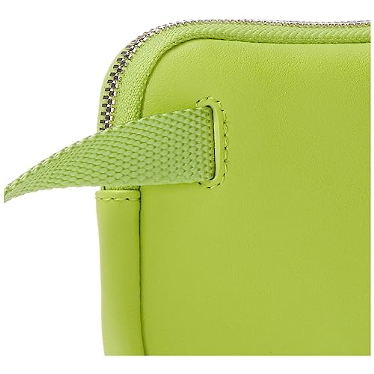 Lacoste Women's Phone Holder Wallet With Multiuse Strap, Lime White, One Size