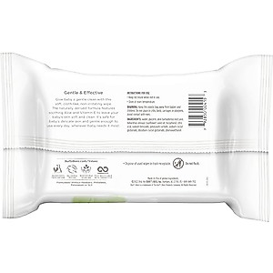 Burt's Bees Baby Wipes,Unscented Natural Baby Wipes for Sensitive Skin with Aloe and Vitamin E - 72 Wipes