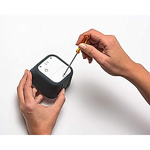 TIME TIMER MOD (Charcoal), A Visual Countdown 60 Minute Timer for Classrooms, Meetings, Kids and Adults Office and Homeschooling Tool with Silent Operation and Interchangeable Silicone Cover