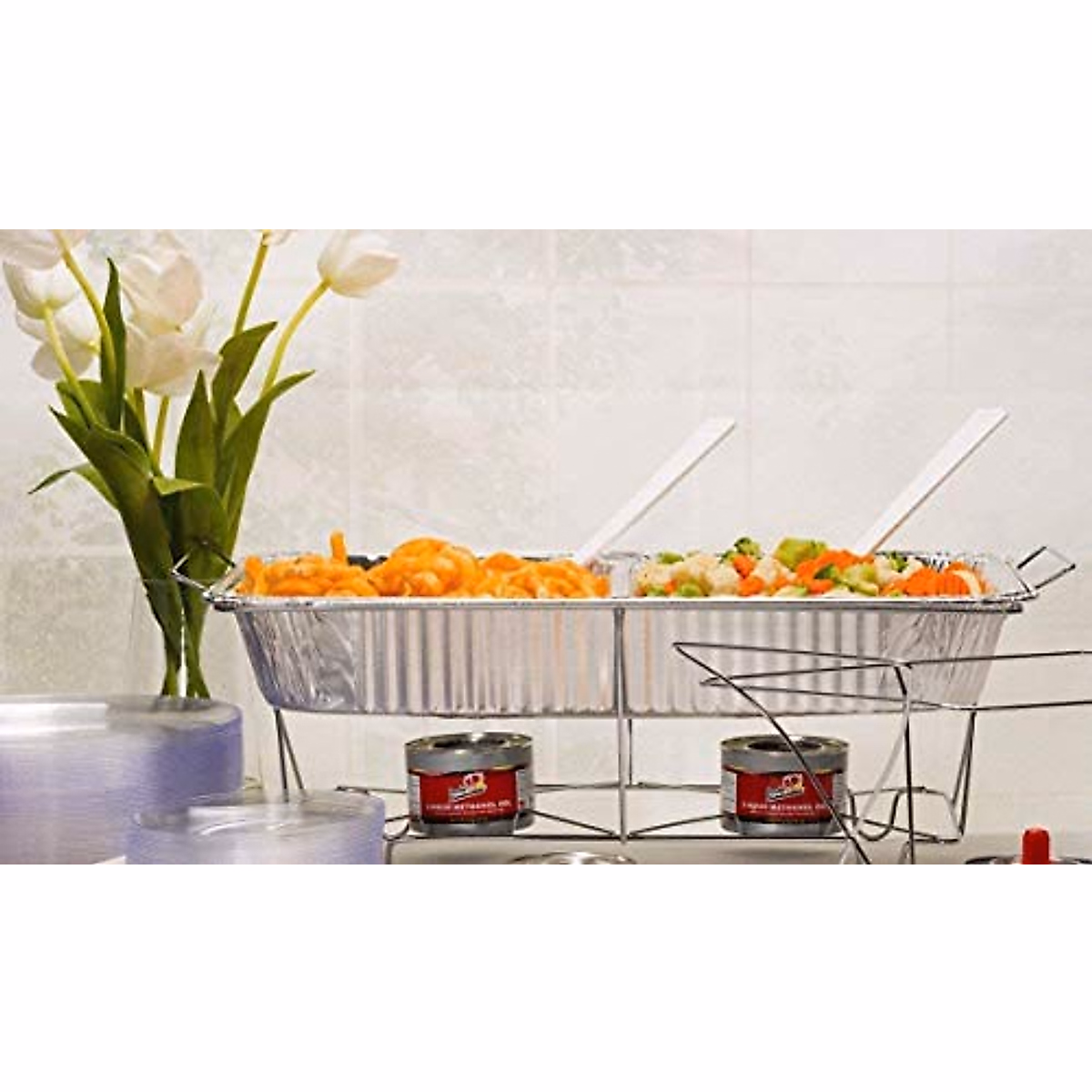 Aluminum Pans Full Size, Large Disposable Roasting & Baking Pan, 21"x13" Deep Foil Pans (20 Pack) Extra Heavy Duty Chafing Trays for Hotels, Restaurants, Caterers, Steam Table, Buffets & Bakeware