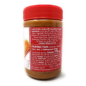 2 Pack Creamy Biscoff Cookie Butter (14.1oz Jars)