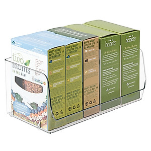 InterDesign Linus Stacking Organizer Bin, Medium 2X