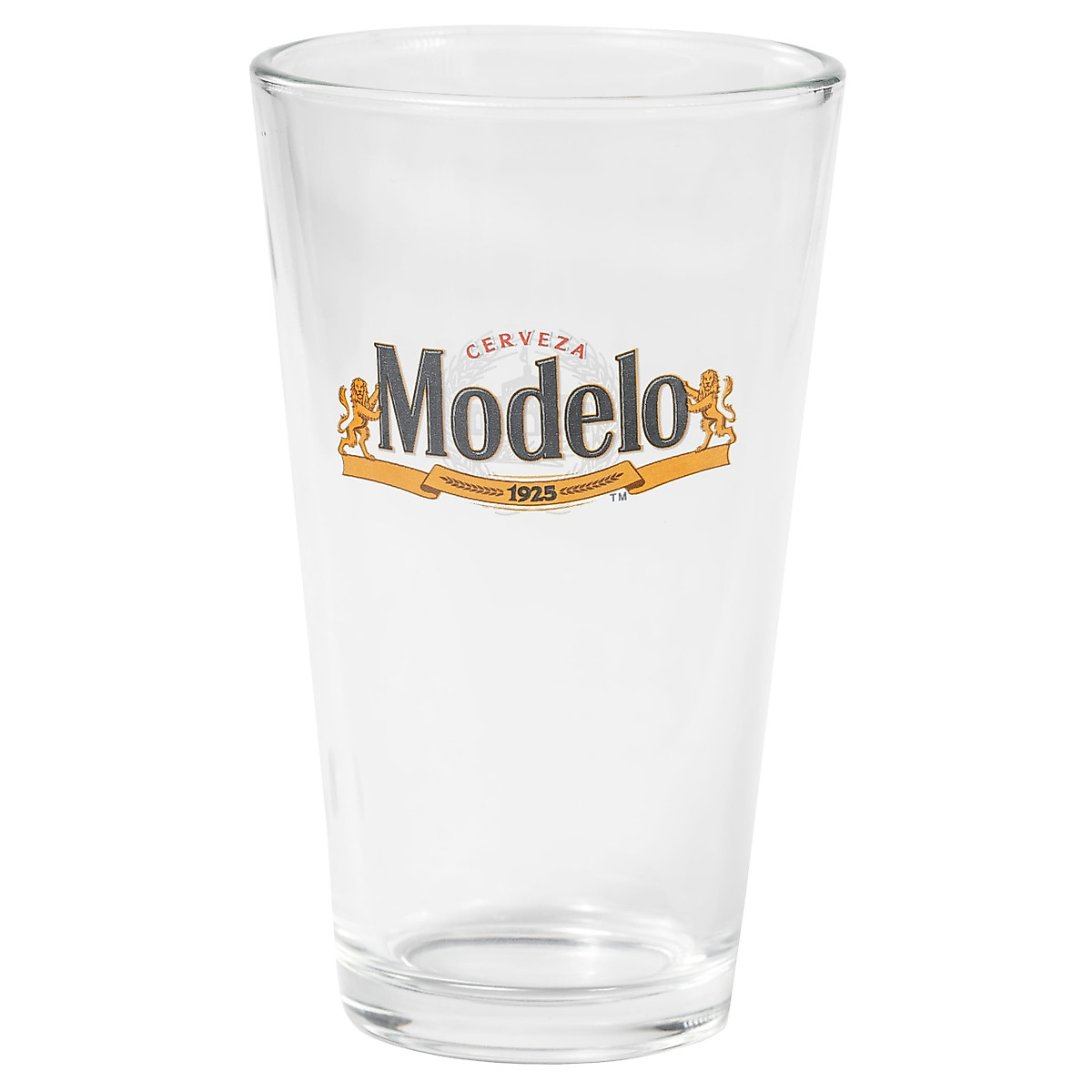 LORD'S ROCKS Modelo 16oz Pint Glass - Set of 4 Authentically Licensed Compatible