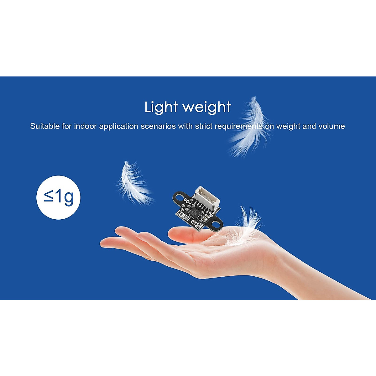youyeetoo TF-LC02 Lidar Ranging Module 3-200CM Small Light Easy Install UART IIC Arduino Raspberry Pi Robot Car Drone Smart Home