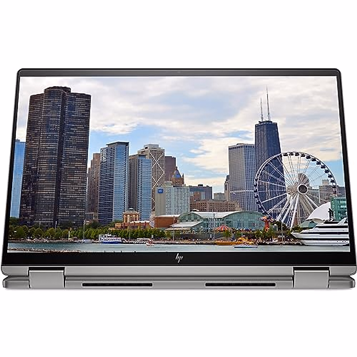 HP 2023 Convertible 2-in-1 Chromebook, 14" FHD IPS Touchscreen, Intel 11th i3 Processor Up to 4.0GHz, 8GB Ram, 128GB SSD, Fingerprint Reader, Super-Fast 6th Gen WiFi, Chrome OS, Dale Gray(Renewed)