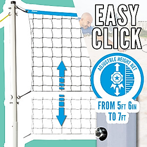 Franklin Sports Fun 5 Combo Outdoor Game Set - Backyard, Beach + Camping Games for Kids - Badminton, Volleyball, Flip Toss, Flying Disc - Horseshoes or Ring Toss