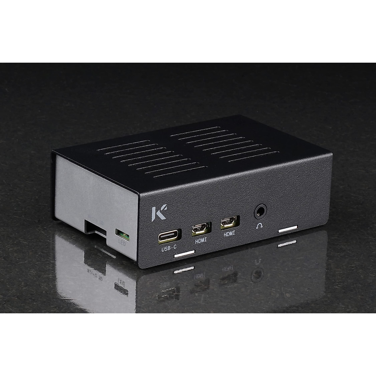 KKSB Raspberry Pi 4 Case | Space for Raspberry Pi 4 Heatsink, PoE HAT